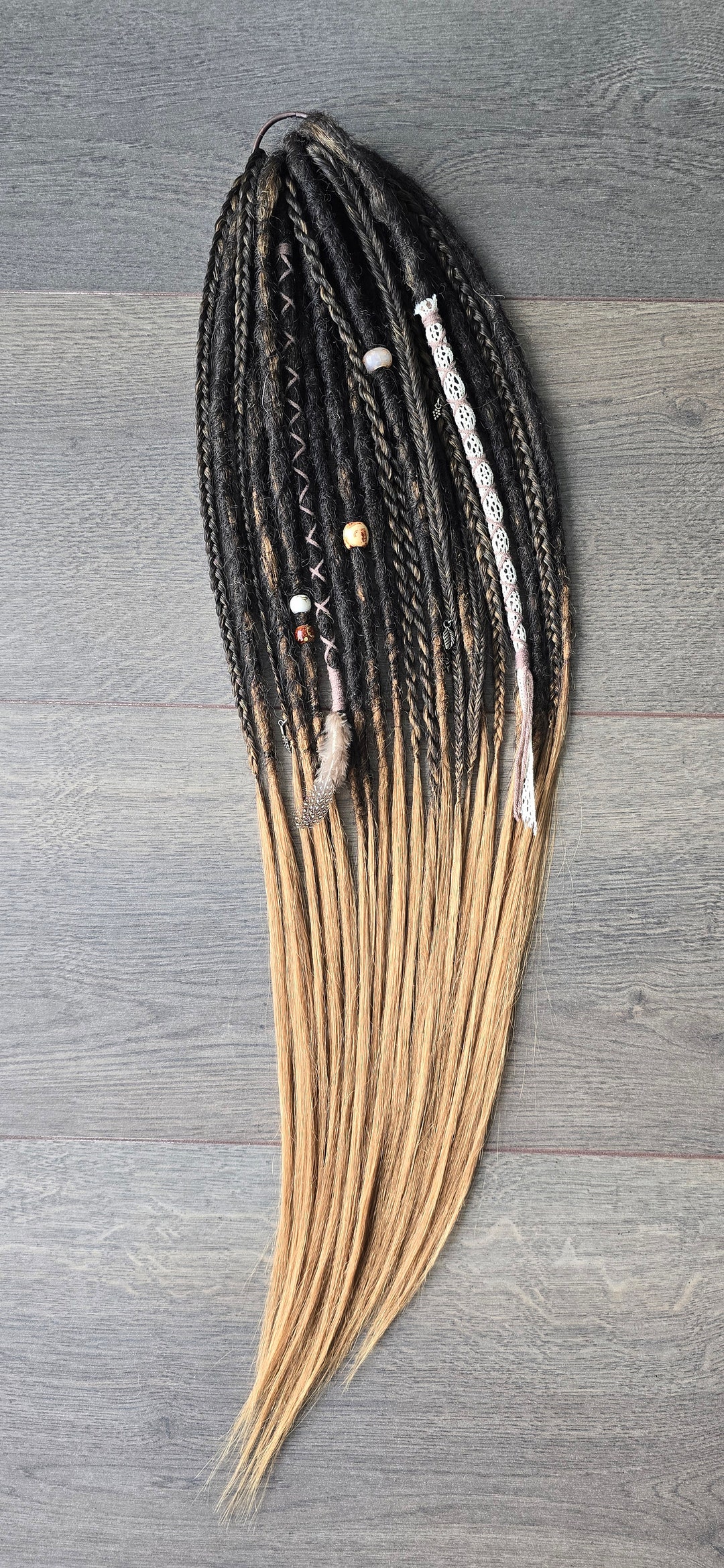 Teak Wood Dreadlocks Mini Set - Etsy