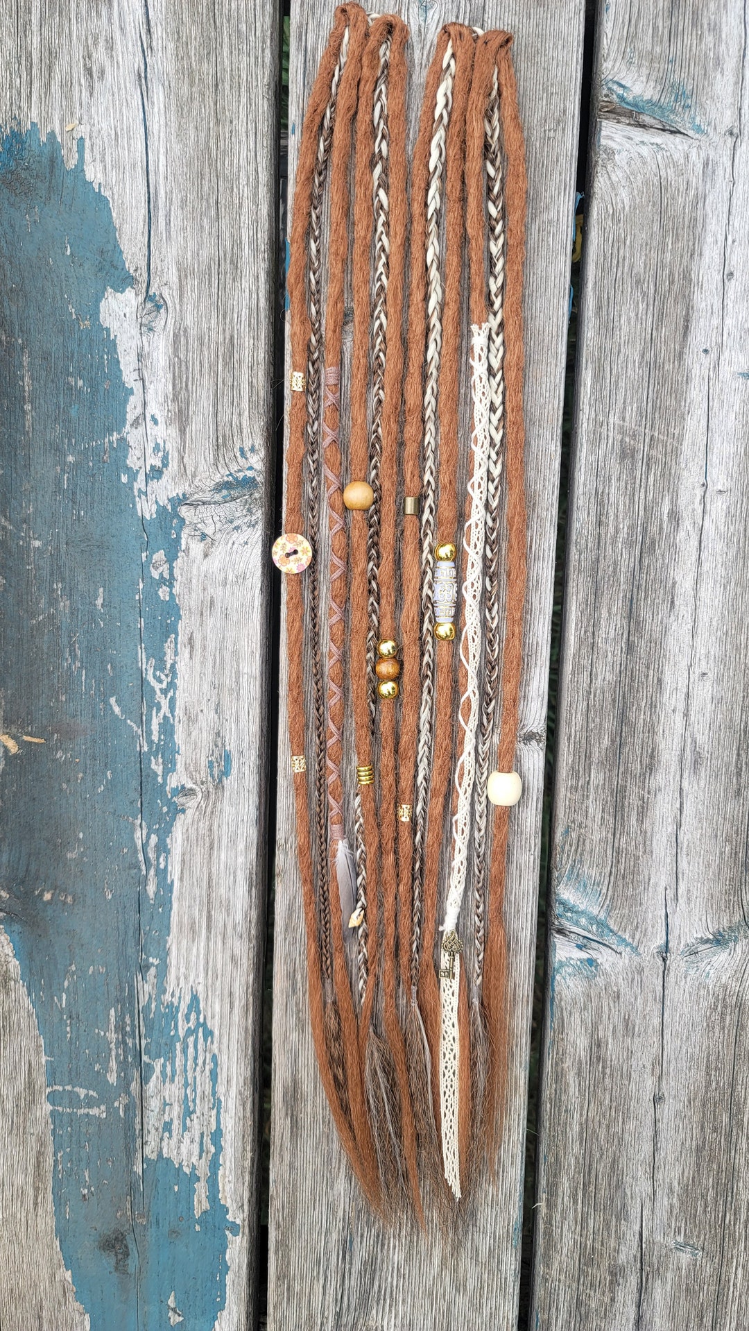 2 Dreadlocks and Braids Clips - Etsy