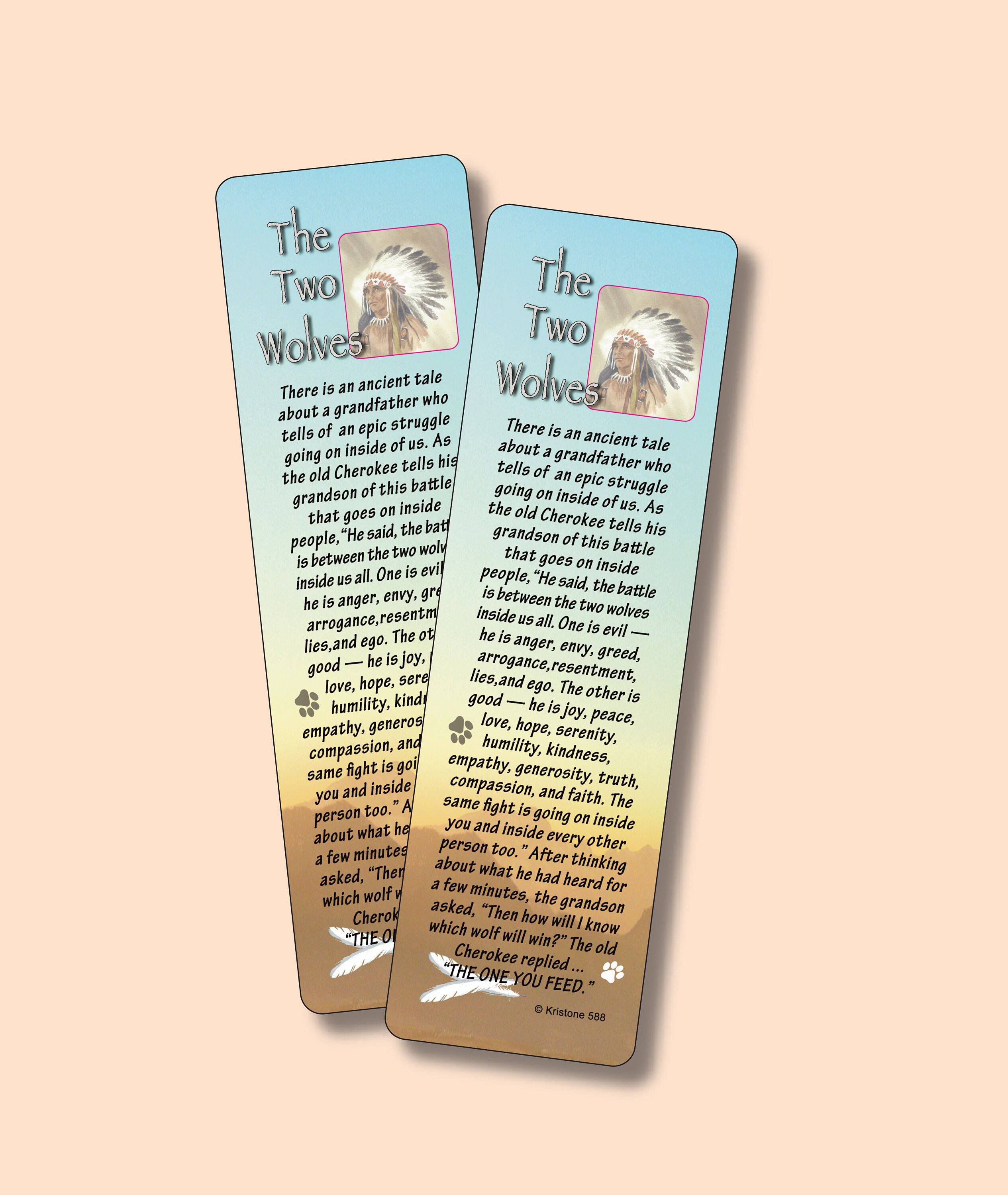 The Two Wolves There is an Ancient Tale About a Grandfather Who Tells ...