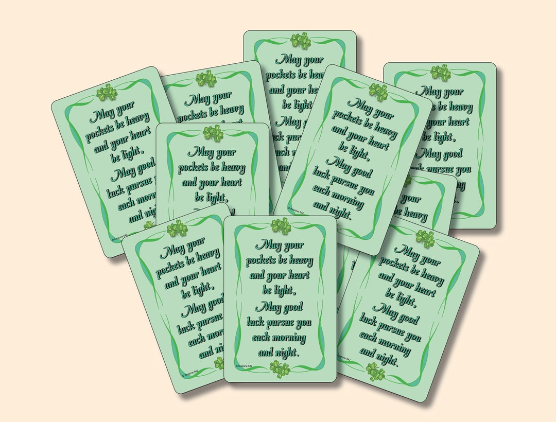 May Your Pockets Be Heavy - Mini-verse Card, Wallet, Pocket ...