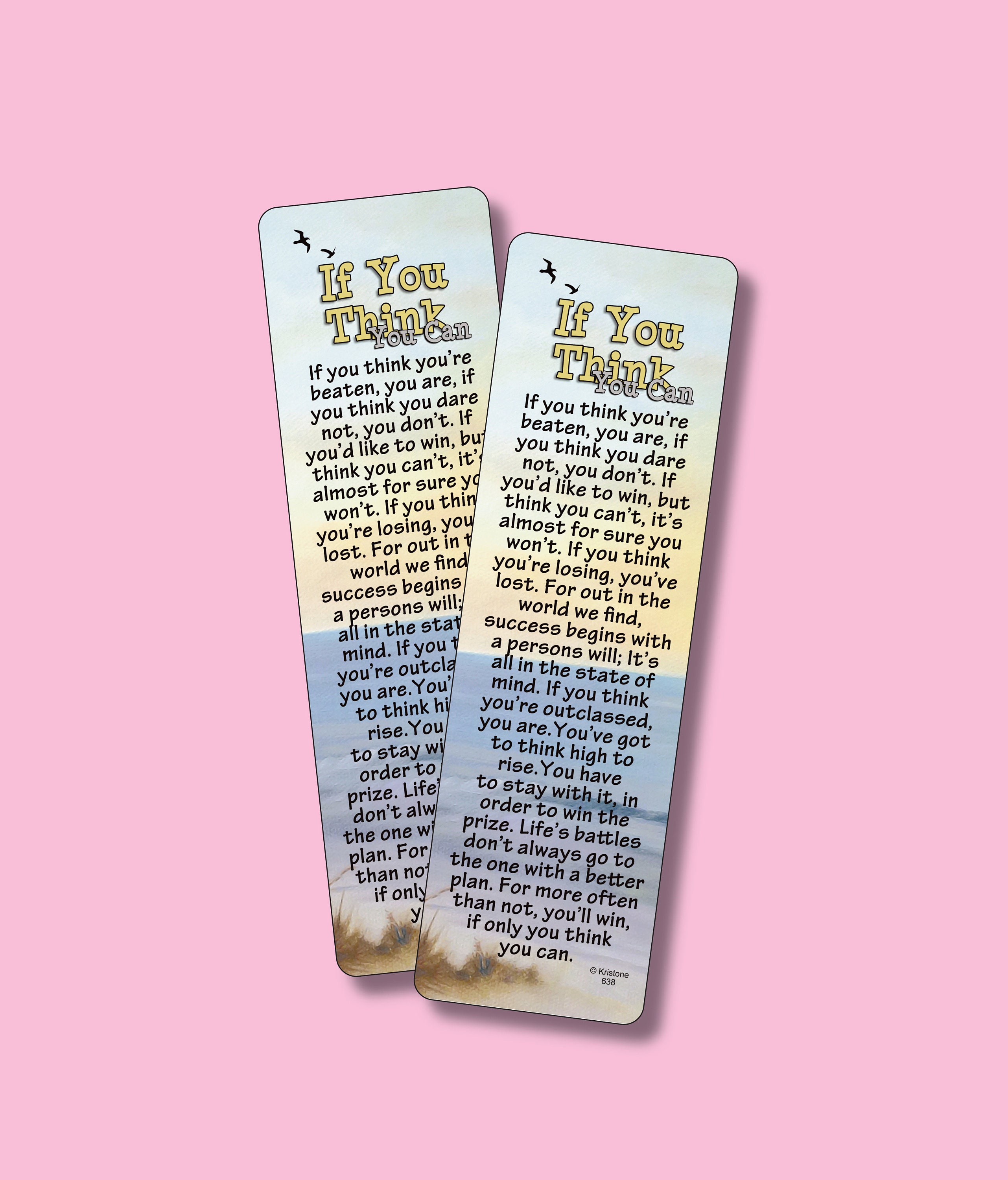 If You Think You Can Poem, Motivational, Encouragement, Inspirational ...