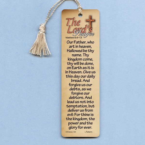 Religious Bookmark - Etsy