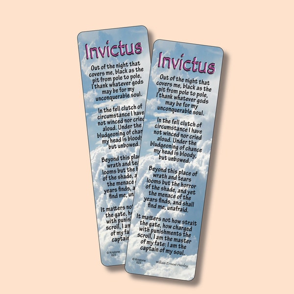 Invictus - Etsy