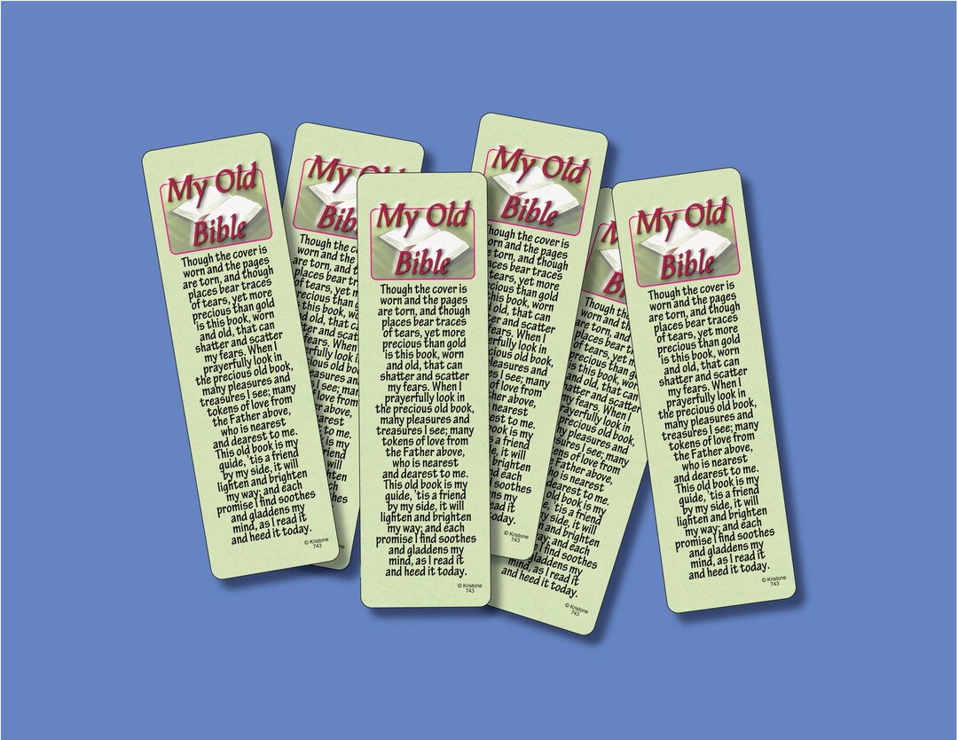 My Old Bible - "though the Cover is Worn Ant the Pages Are Torn" - 6 ...