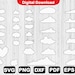 Clouds Svg Bundle, Cloud Cut Files, Cloud for Cricut, Cloud Silhouette ...