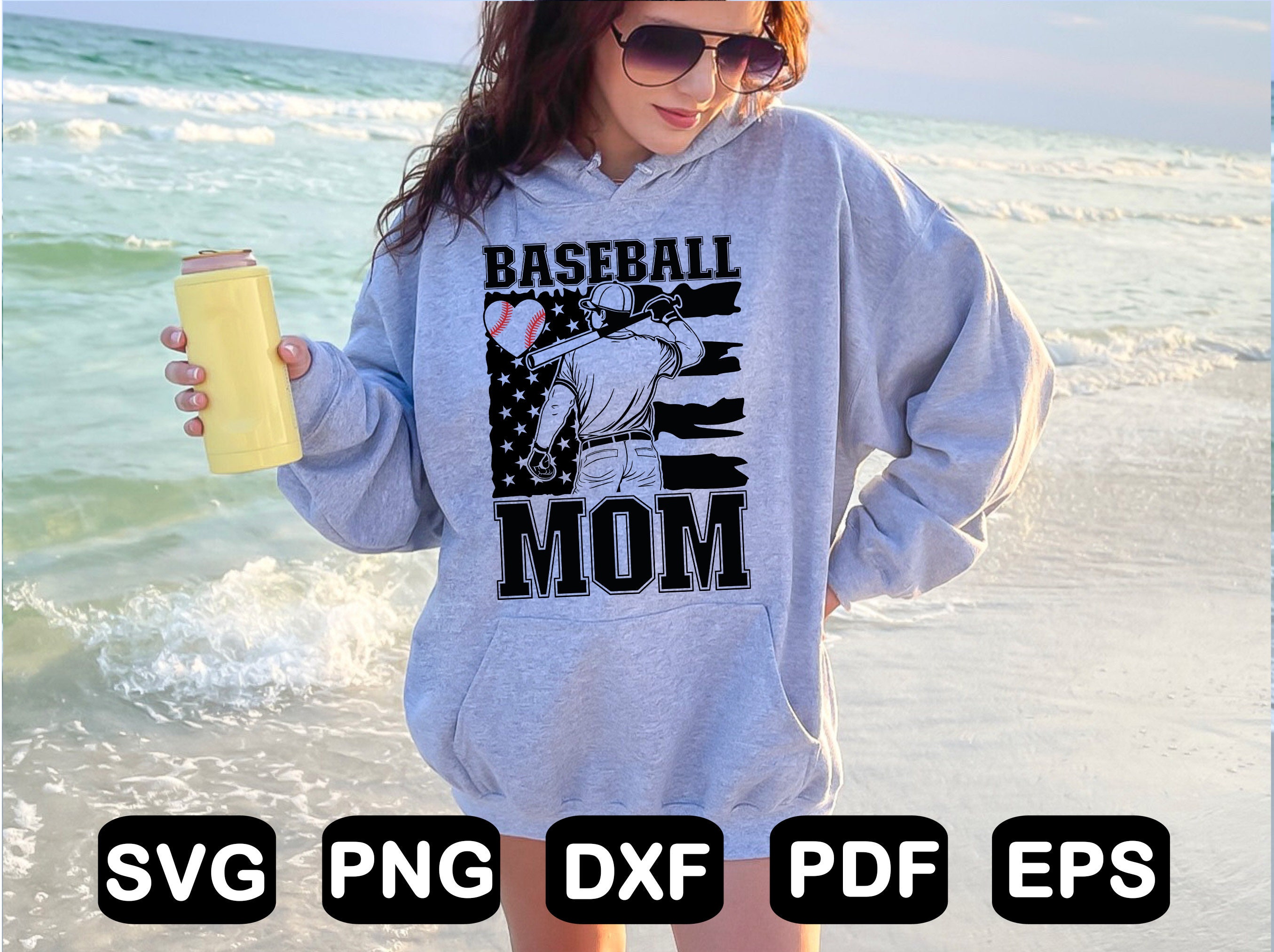 Baseball Mom SVG: Shirt Design, Cricut Cut Files (digital Download) - Etsy