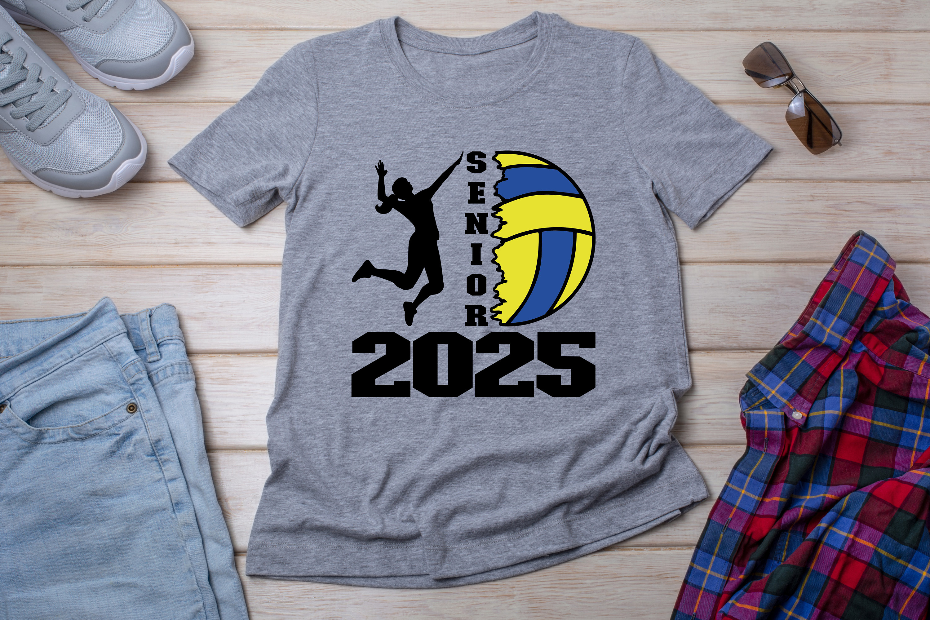 Senior 2025 Volleyball SVG: Graduate Clip Art (digital Download) - Etsy