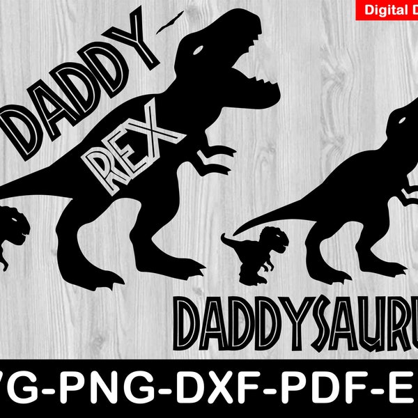 Daddysaurus - Etsy