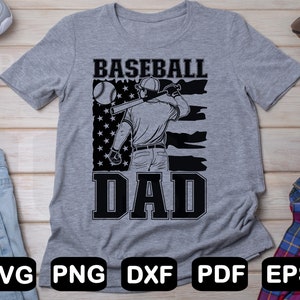 Baseball Dad Svg, Baseball Dad Png, Baseball Dad Shirt Svg, Svg Files ...