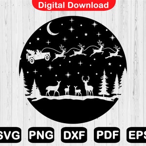 Santa off Road Svg, Santa 4x4 Design, Christmas Offroad Svg, Svg File ...
