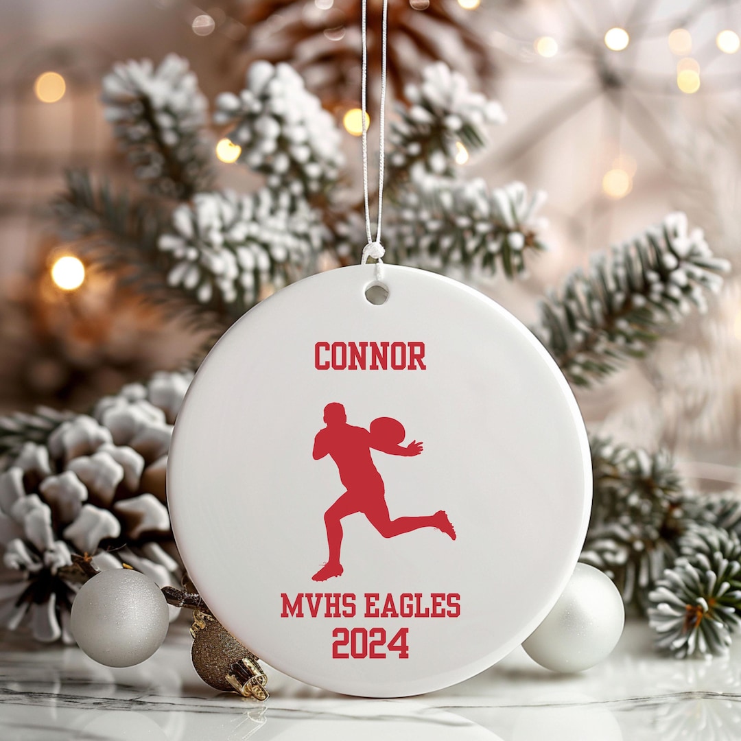 Rugby Christmas Gift Rugby Ornament Rugby Personalized Gift Rugby ...