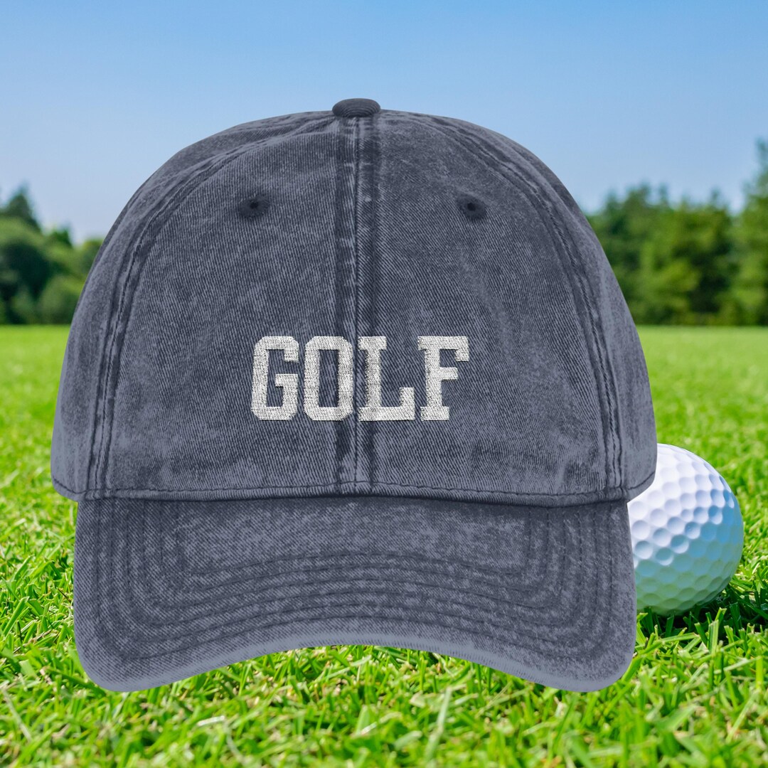 Vintage Golf Cap Embroidered Baseball Hat for Golf Lovers Gift for ...
