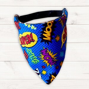 Spider Man Halloween Dog Bandana / Vintage Spiderman Comic Strip, Pow ...
