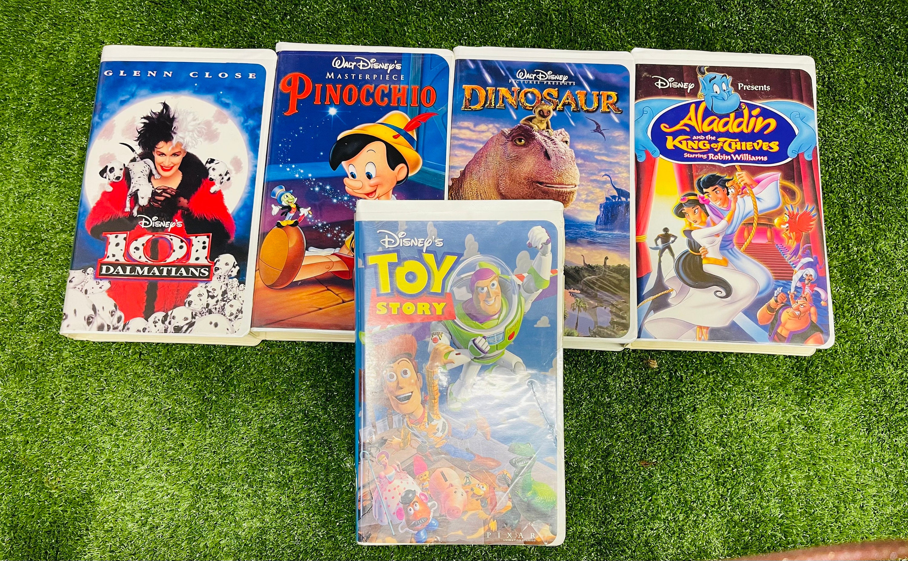 Lot of 5 Vintage Walt Disney VHS Movies - Etsy Australia