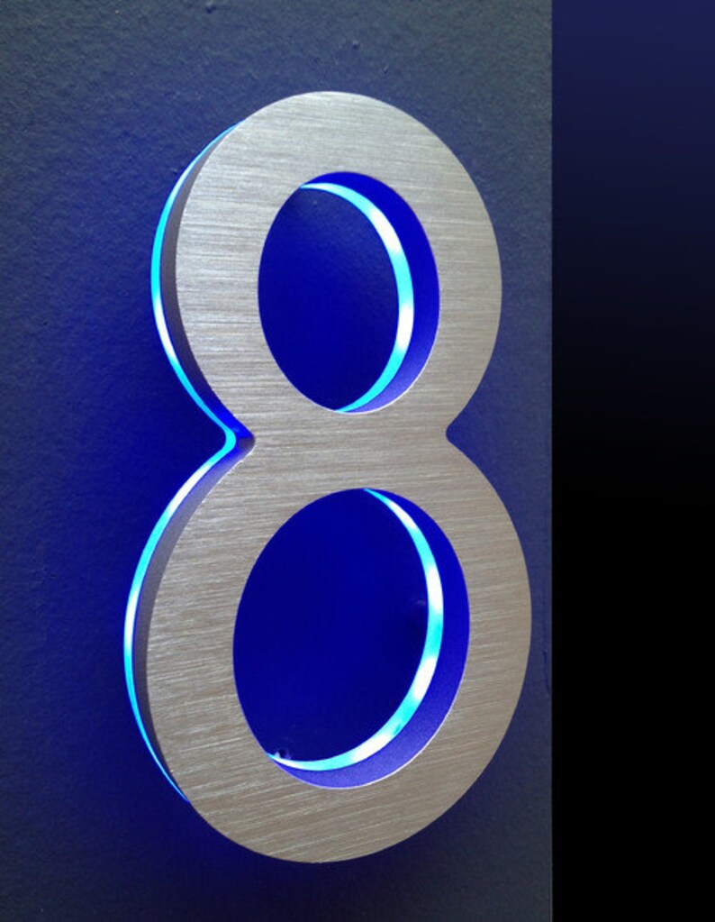 Custom Backlit Address Sign - Etsy