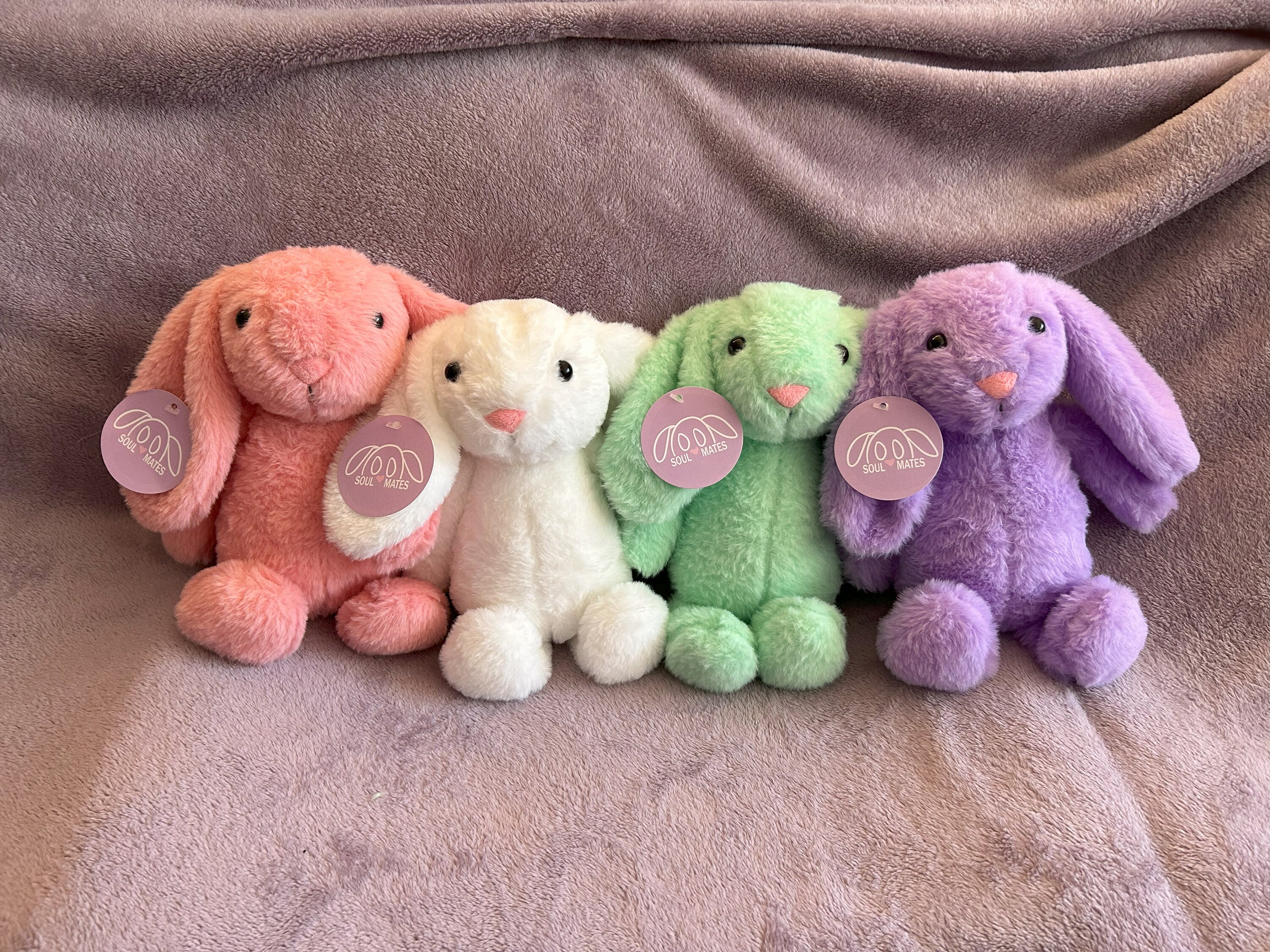 Plush With Crystals - Claire - Clear Quartz - Soul Mates Plush - Etsy
