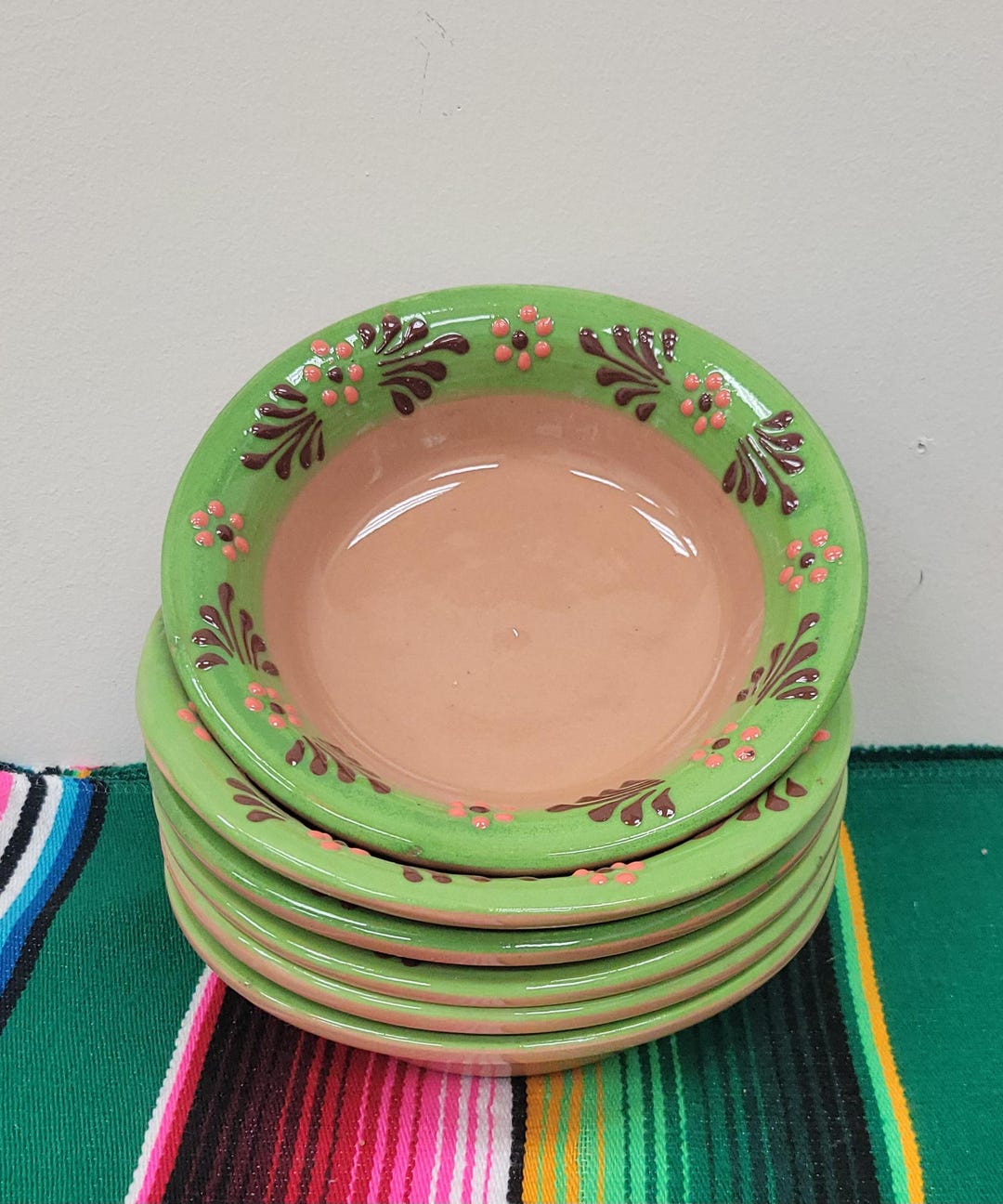 SET OF 6 Serving Bowls Handmade Traditional Serving Dish Table Set up ...