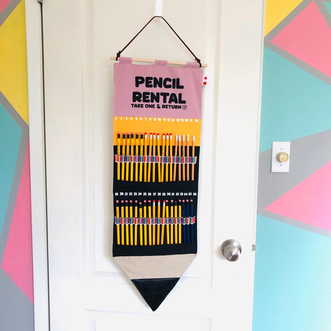 Pencil Holder Classroom Teacher Gift Student Pencil Organization - Etsy