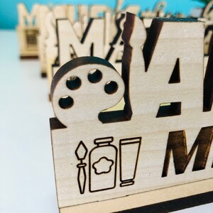 Art Teacher Gift for Art Teacher Name Sign Personalized Classroom Plate ...