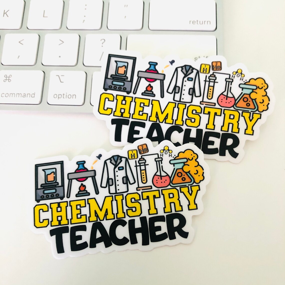 Chemistry Teacher Sticker Laptop Science Teacher Gift for Her - Etsy
