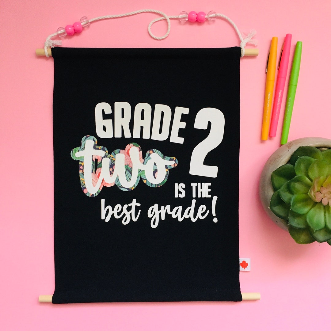 Grade Two Classroom Decoration Grade Two Elementary Teacher Gift for ...