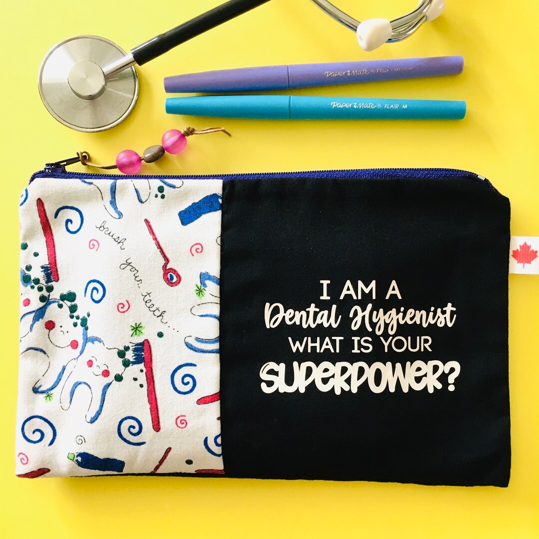Dental Hygienist Gift for Her Dental Hygienist Pouch Graduation Gift ...