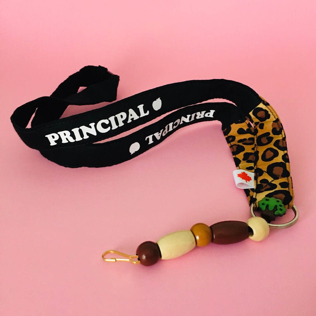 Principal Lanyard Keyholder Principal Gift for Her Badge - Etsy