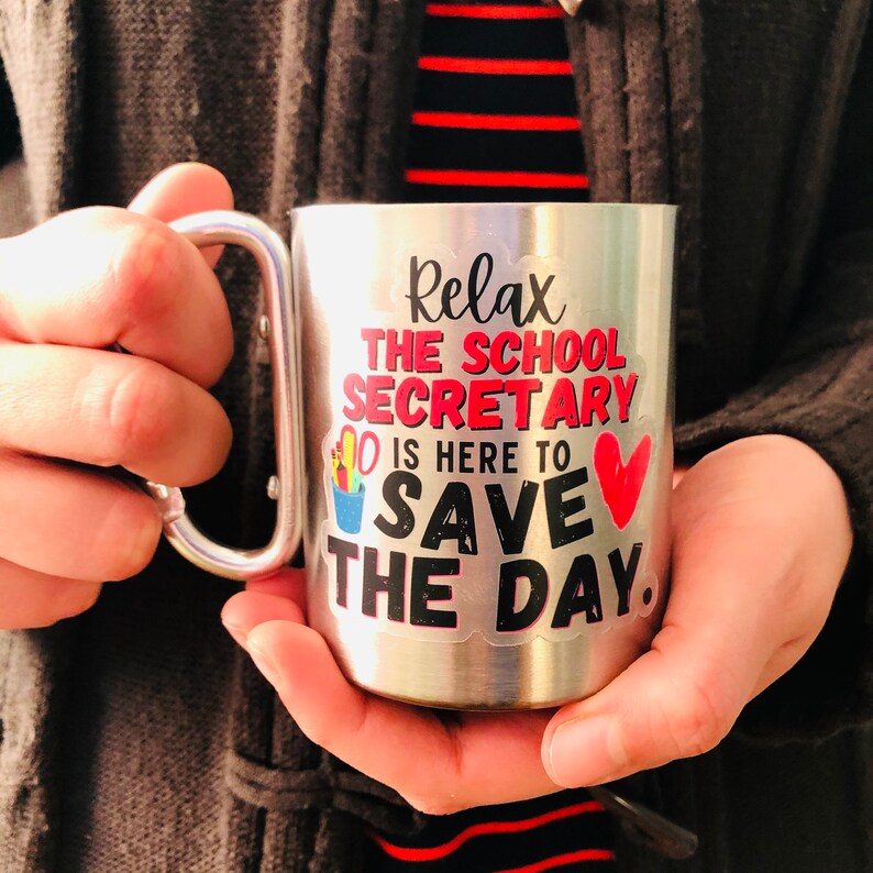 Sticker School Secretary Vinyl Decal School Secretary Gift - Etsy
