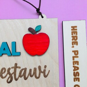 Vice Principal Office Door Sign School Principal Name Sign Gift for Him ...