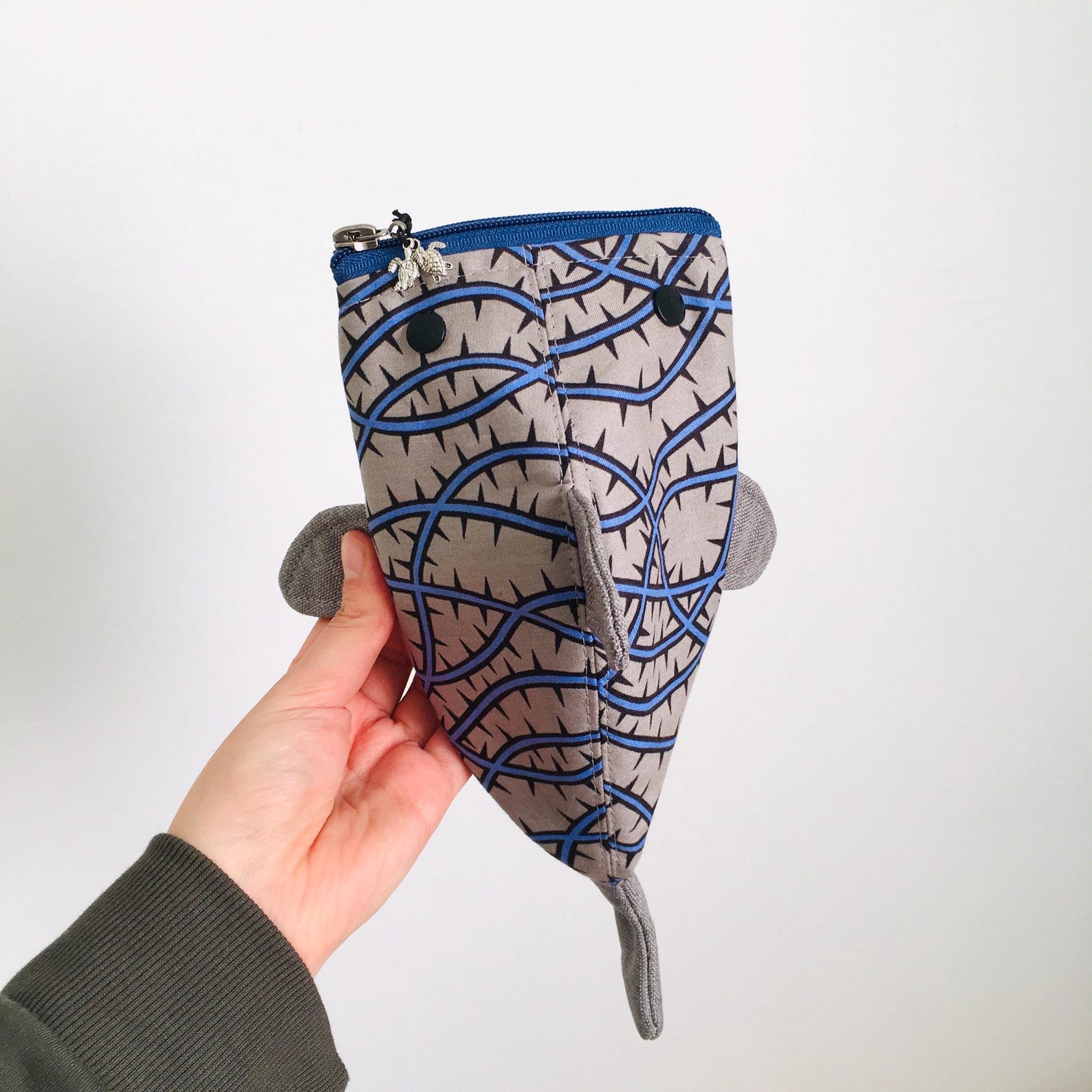 Whale Shark Pencil Case Whale Cosmetic Bag Funny Pencil Bag Teacher ...