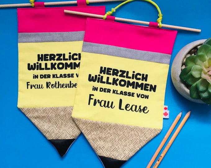 German Classroom Wall Hanging German Teacher Gift German Classroom ...