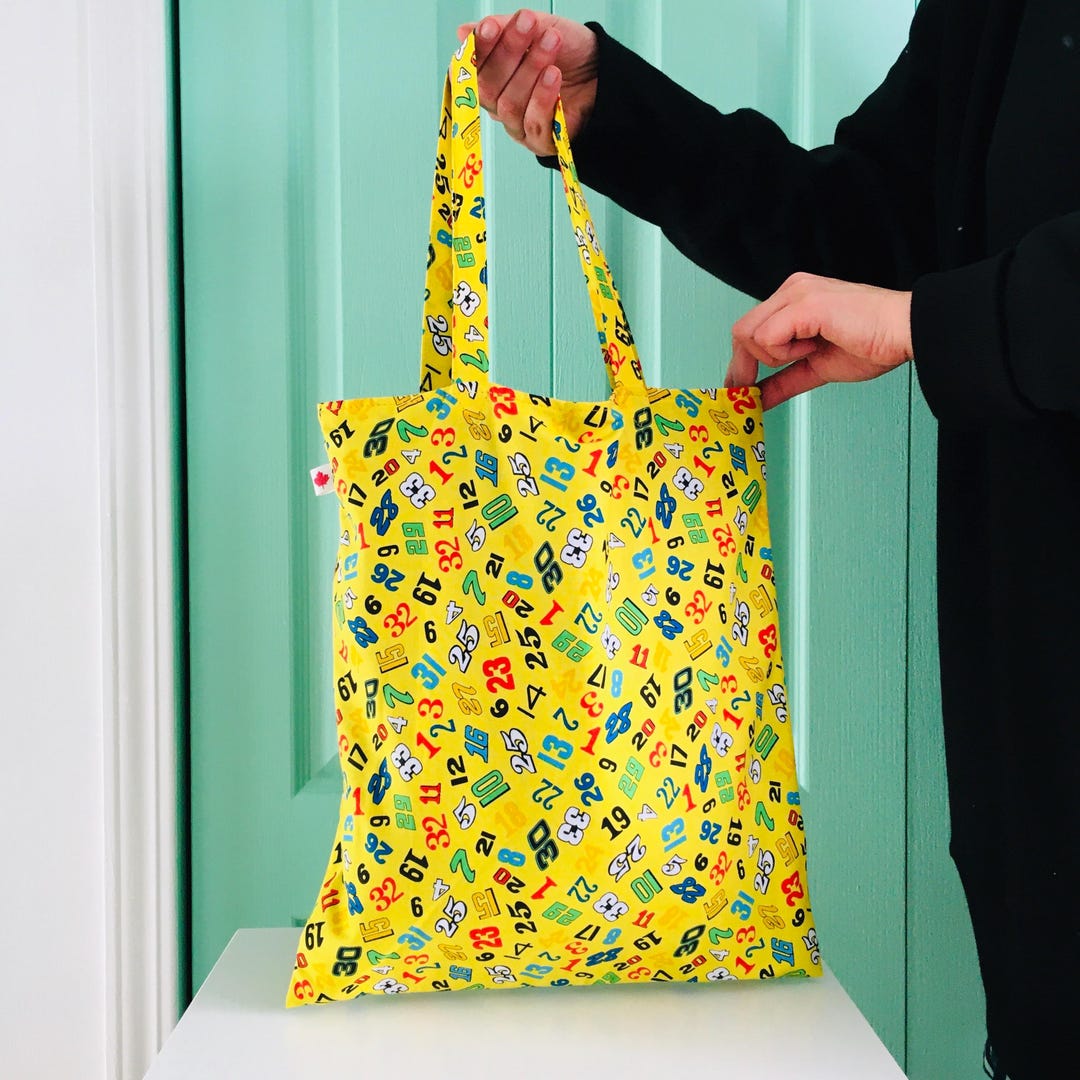 Math Teacher Tote Bag Teacher Number Bag Educational Assistant Bag ...