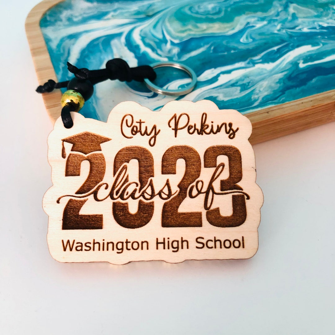 Class of 2024 Grad Gift for Her Grad Keychain High School Graduation ...