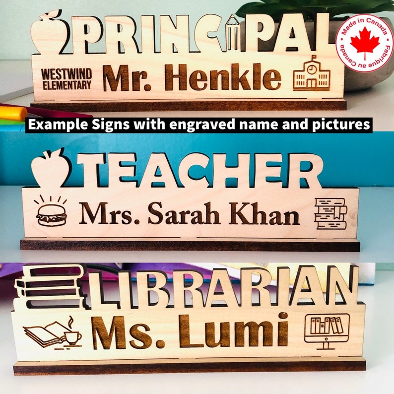 Admin Assistant Name Plaque Office Desk Sign School Secretary - Etsy