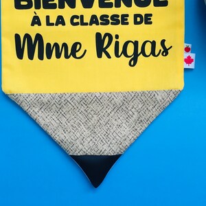 Classroom Decor Welcome Banner Pencil Teacher Gift for Her Classroom ...