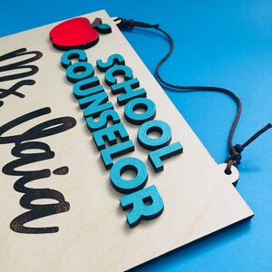 Math Teacher Desk Plaque for Classroom Decor for Math Teacher Name Sign ...