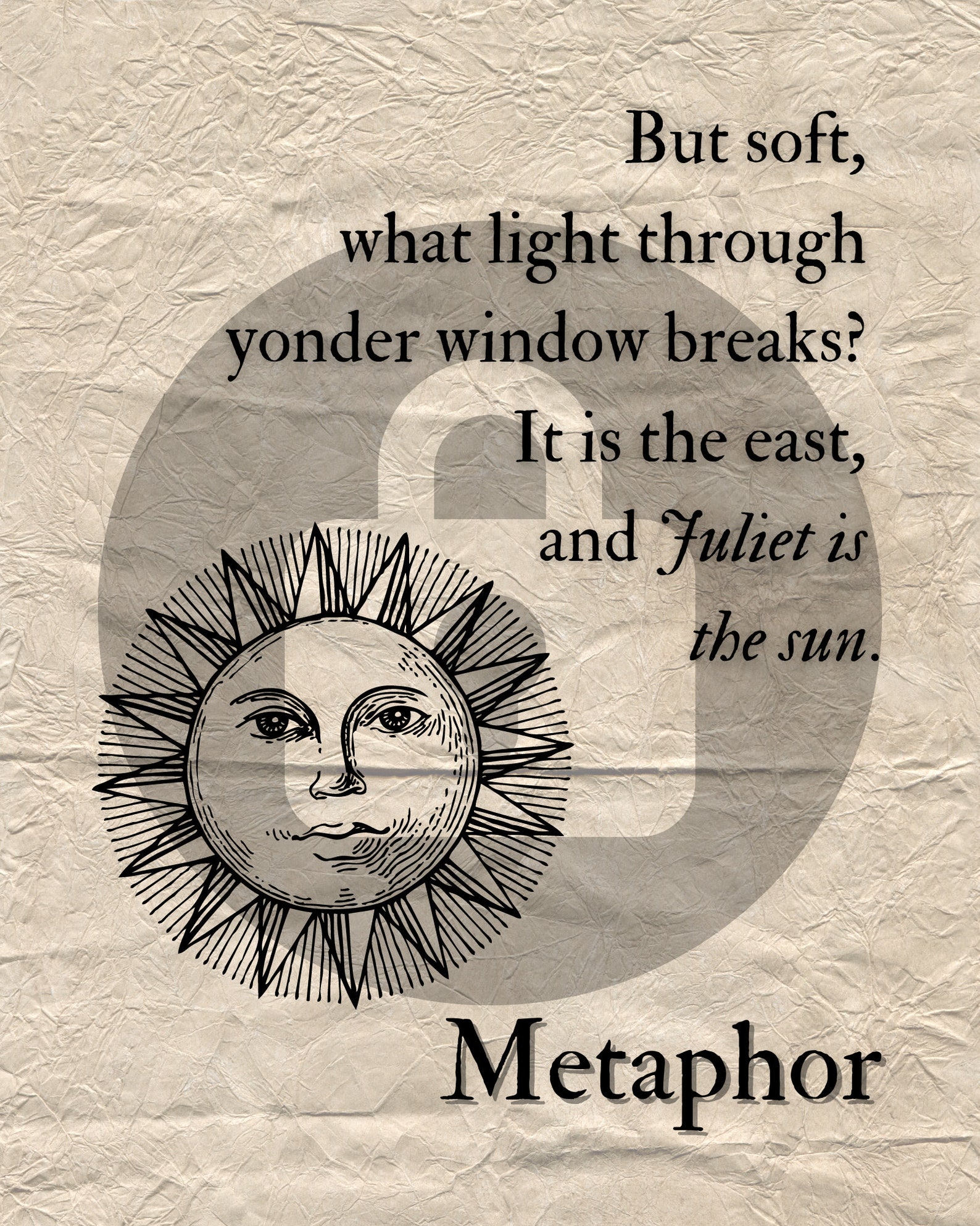 Romeo and Juliet Figurative Language Posters: High School English ...