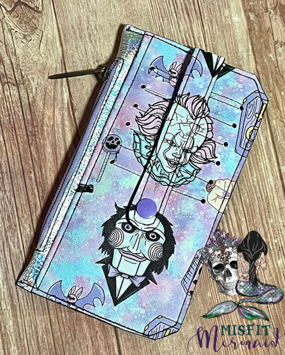 Pastel Horror Slim Wallet - Etsy