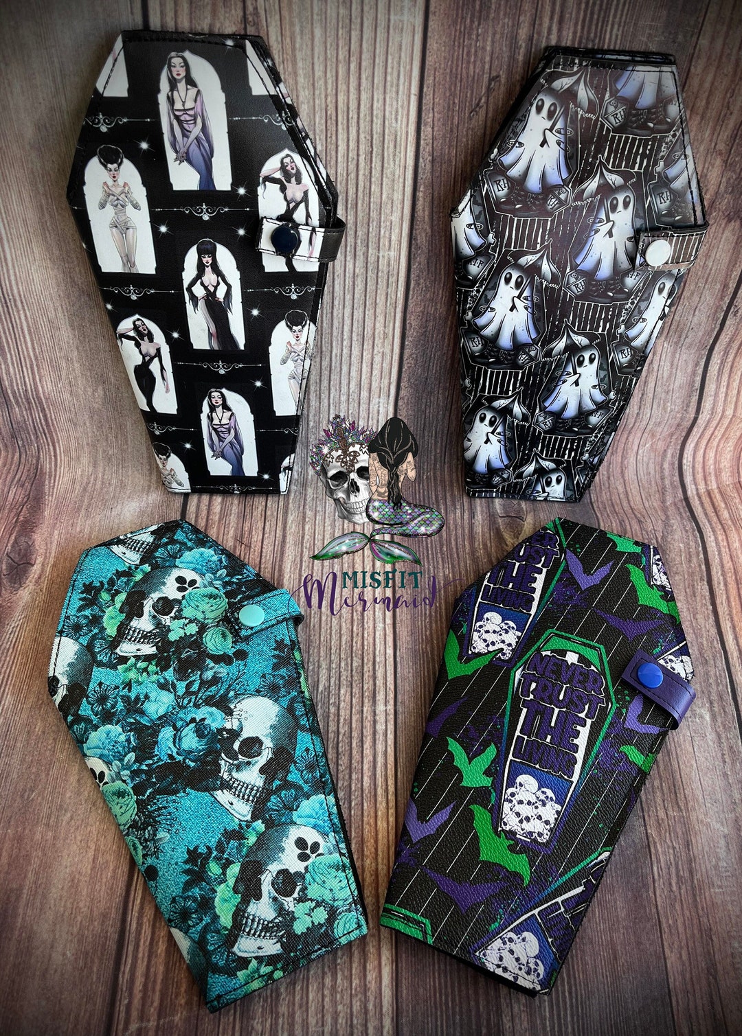 Coffin Shaped Wallet - Etsy