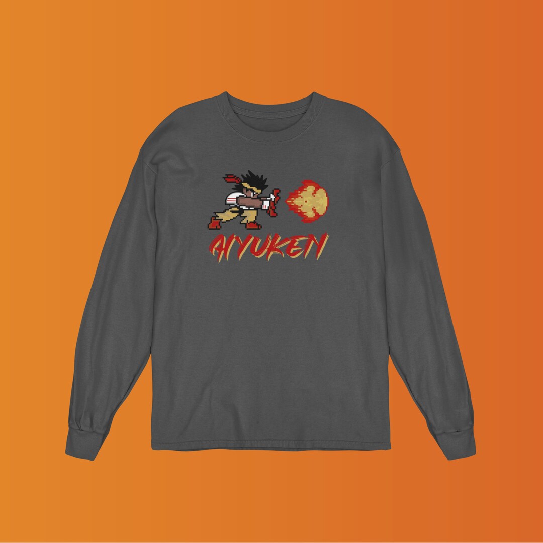 Brandon Aiyuk Aiyuken, San Francisco 49ers Long Sleeve Dark Gray T ...