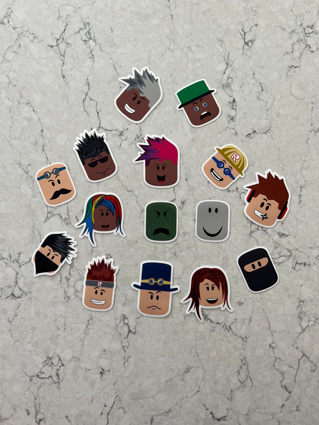 Set of 15 Roblox Laptop or Wattle Bottle Stickers (bundle A) - Etsy