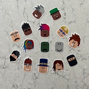 Set of 15 Roblox Laptop or Wattle Bottle Stickers (bundle A) - Etsy