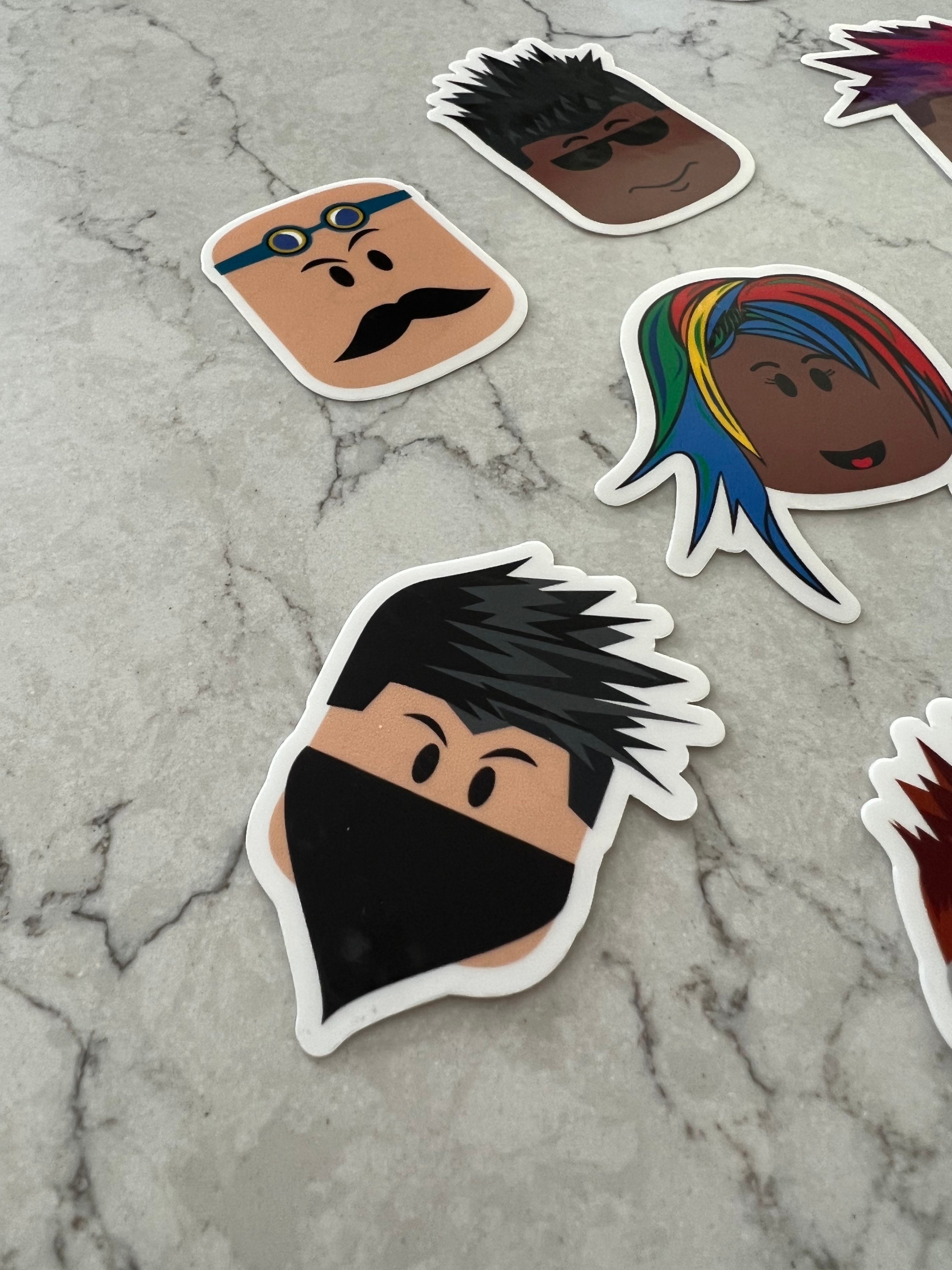 Set of 15 Roblox Laptop or Wattle Bottle Stickers (bundle A) - Etsy