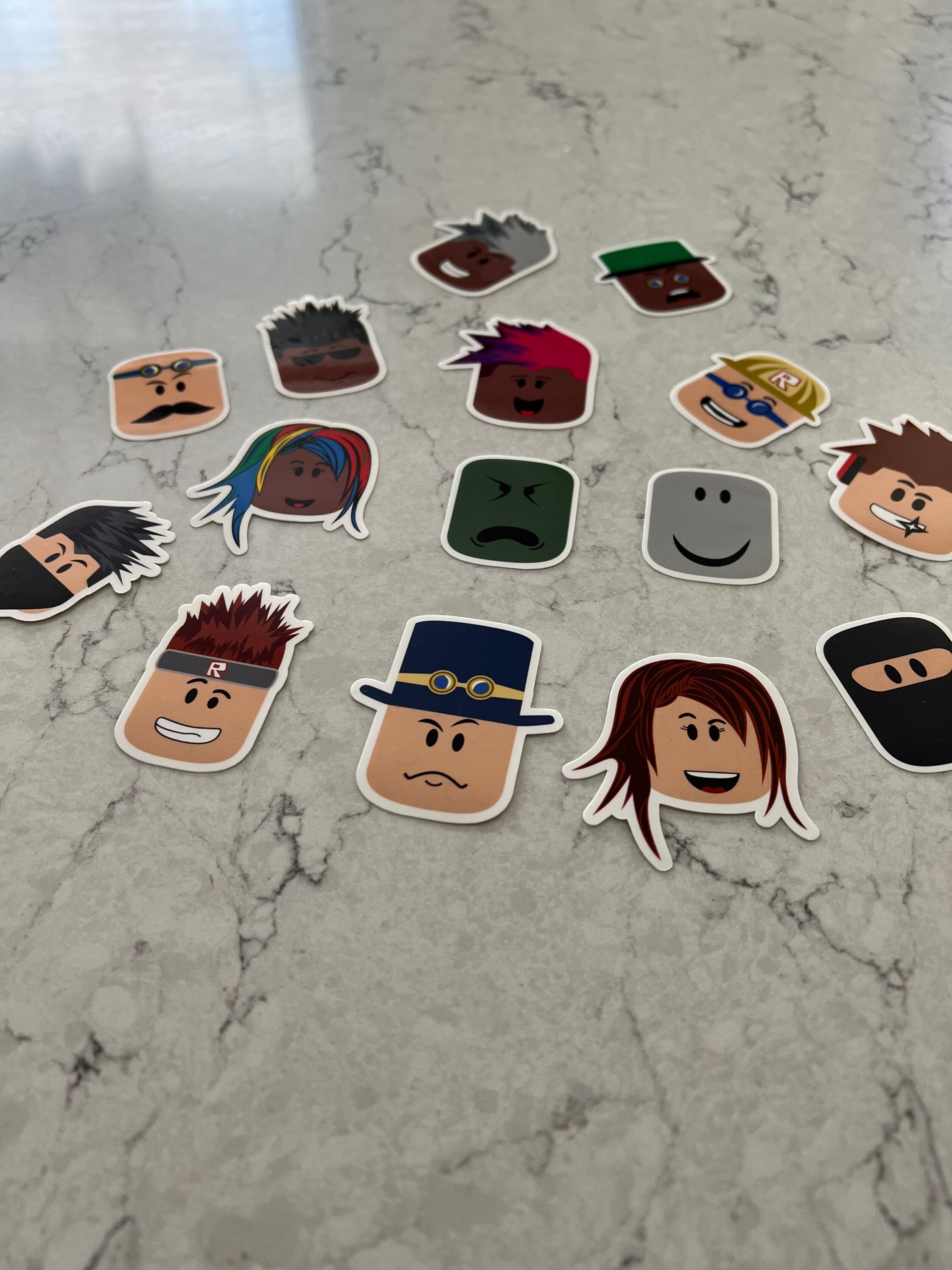 Set of 15 Roblox Laptop or Wattle Bottle Stickers (bundle A) - Etsy