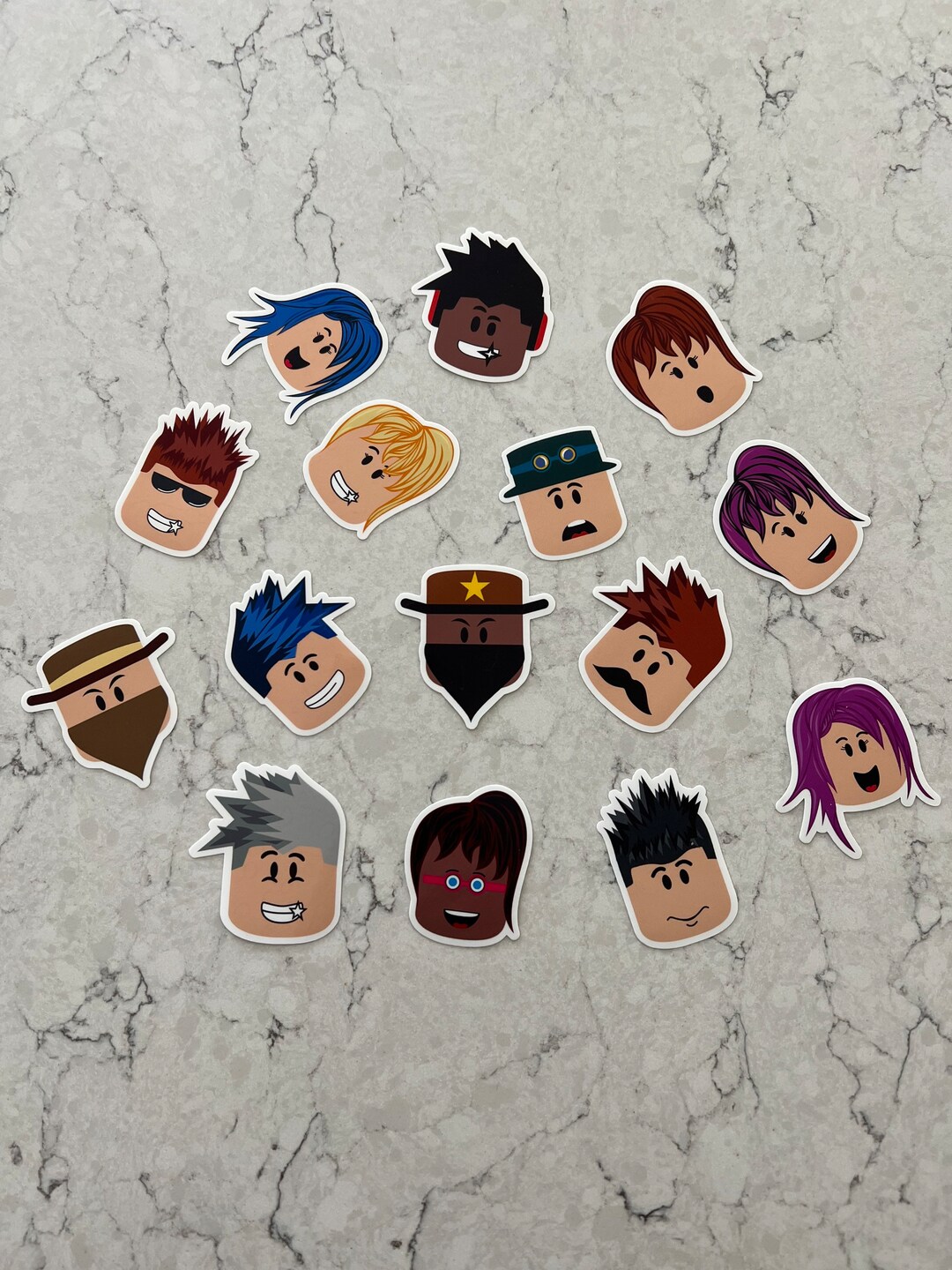 Set of 15 Roblox Laptop or Wattle Bottle Stickers (bundle B) - Etsy