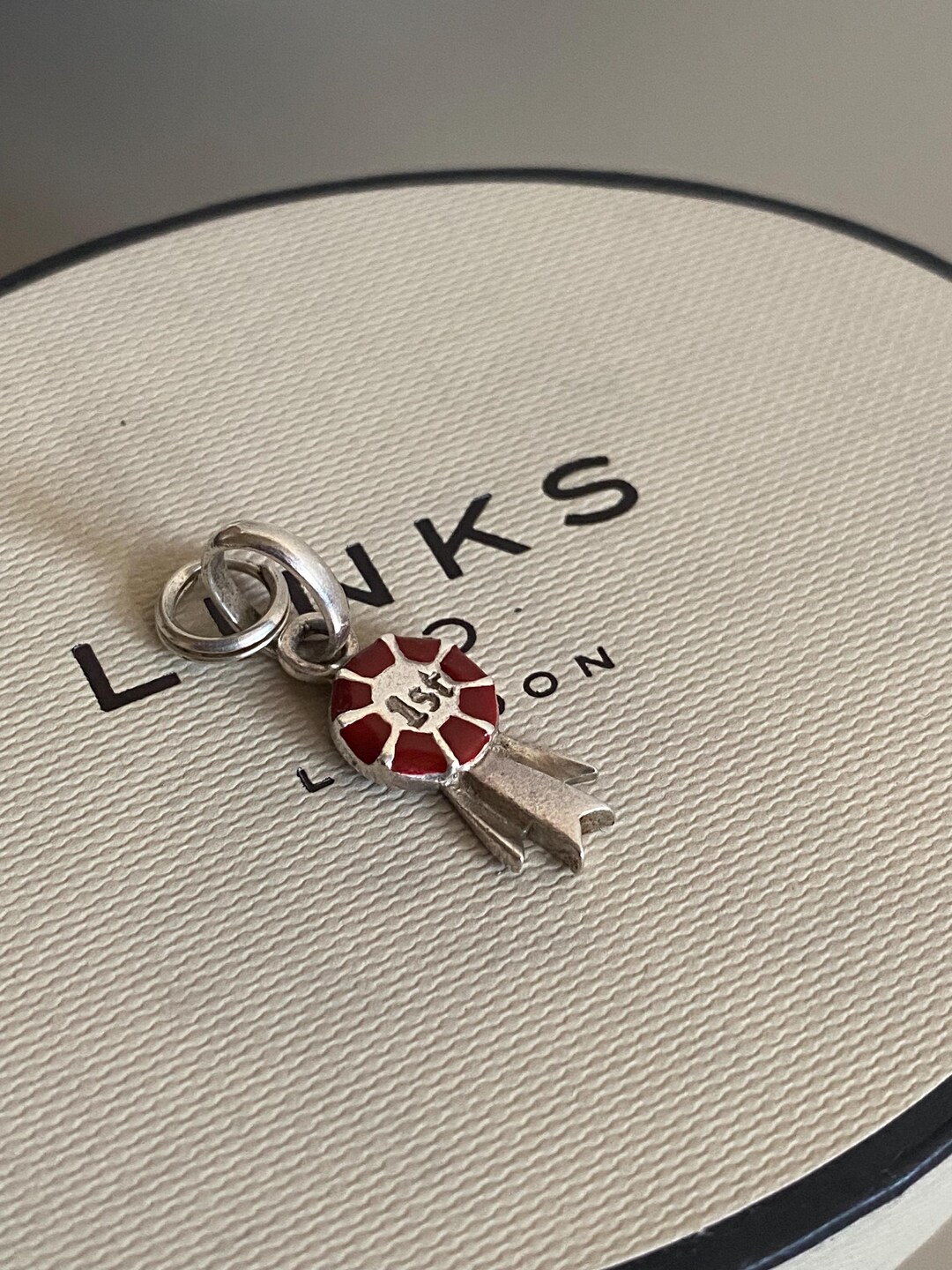 Beautiful Genuine Rare Links of London 1st Place Rosette Charm ...