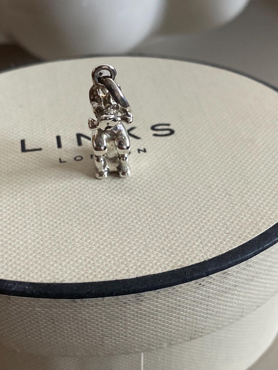 Super Cute Links of London Dog With Bone Charm, Genuine, Assay ...