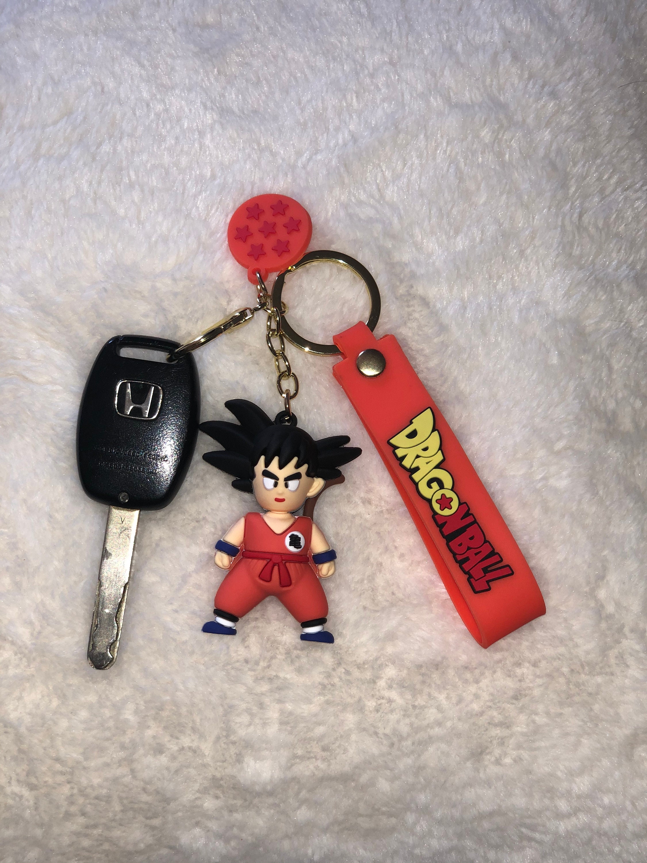 Kawaii Dragon Ball Z Keychains Goku Krillin Piccolo - Etsy