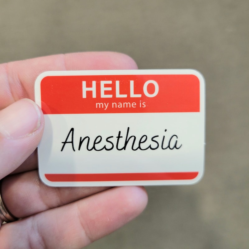 Anesthesia - Etsy