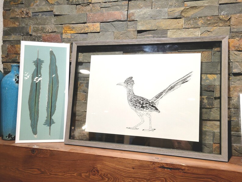 Roadrunner Ink Print - Etsy